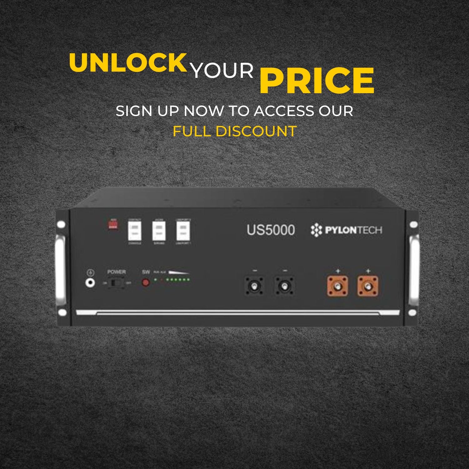 Pylontech US5000 Battery – 48V 4.8kWh | High-Capacity & Scalable