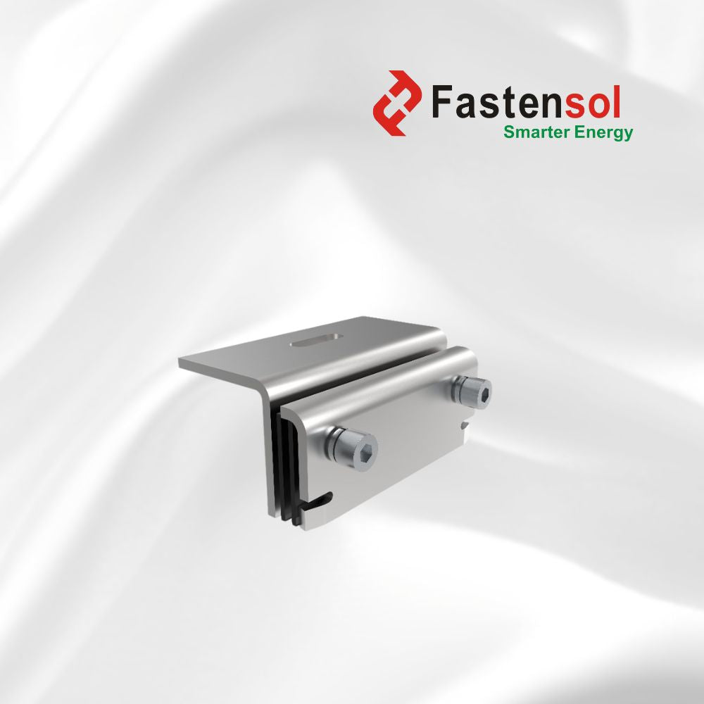 Fastensol Standing Seam Roof Hook – Mounting Hook for Metal Seam Roofs